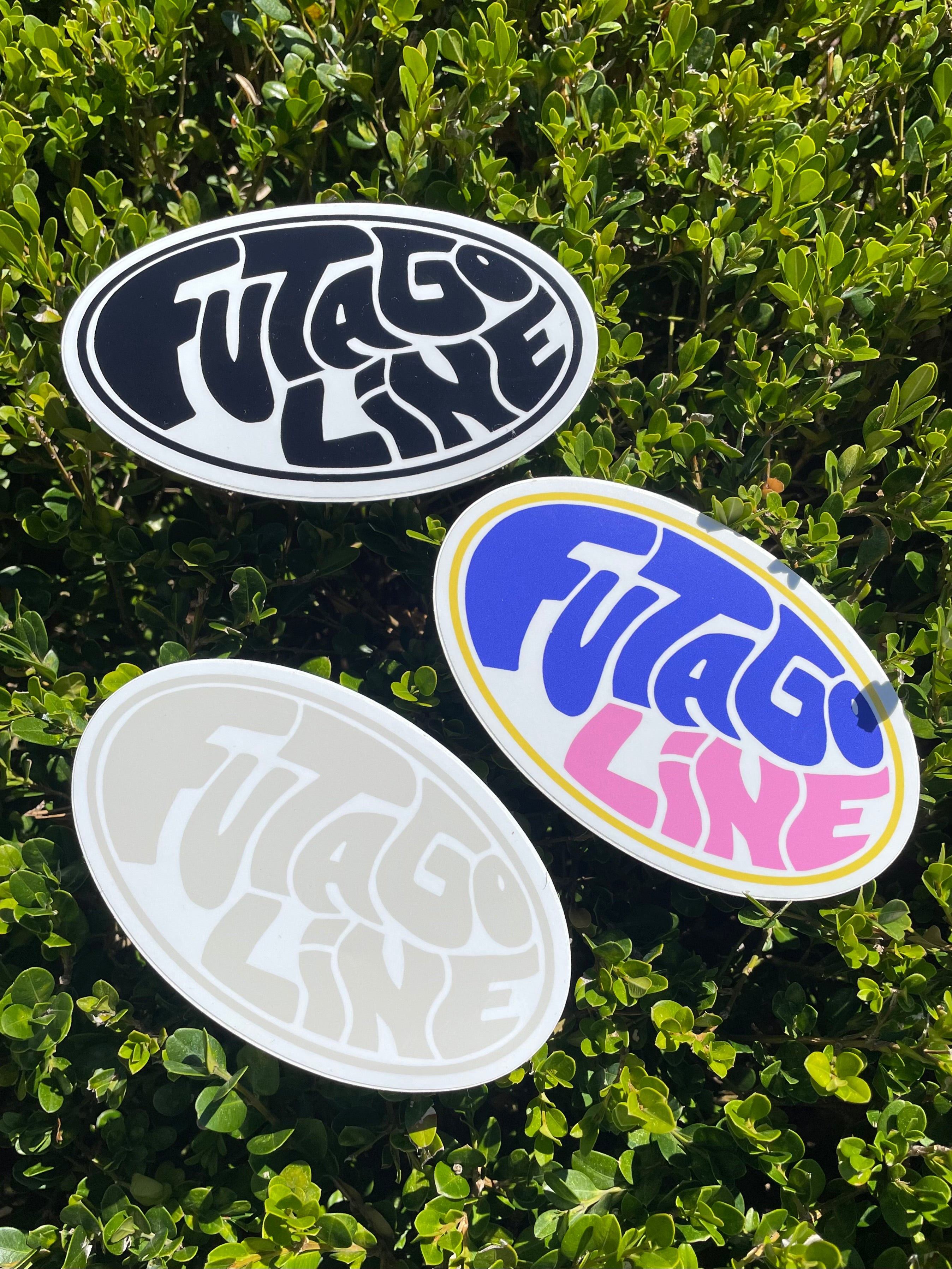 Gentle Bubble Logo Sticker – Futago Line Shop